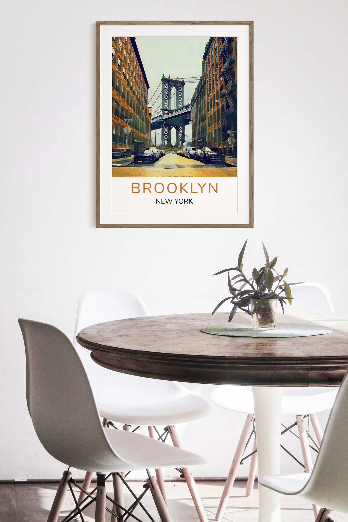 Brooklyn Wall Art Brooklyn Print Brooklyn Wall Decor | Etsy