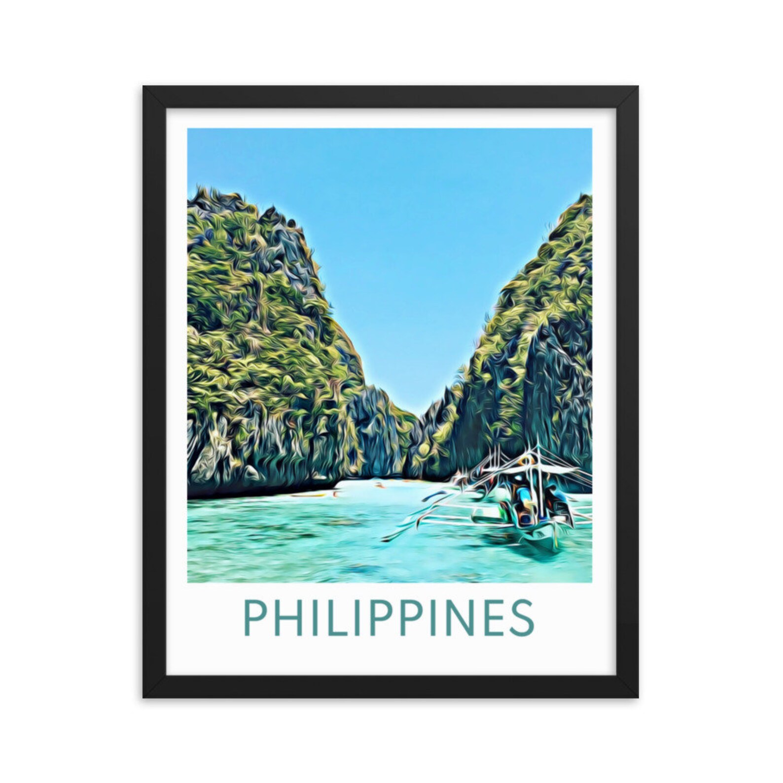 Philippines Print Philippines Art Print Philippines Wall - Etsy