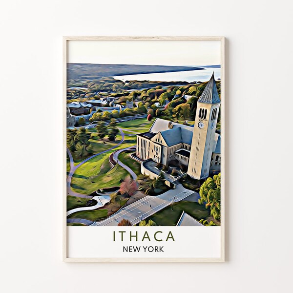 Ithaca Poster - Etsy
