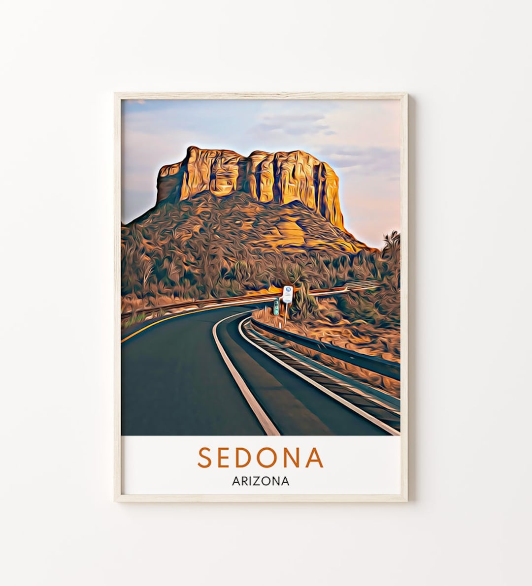 Sedona Print, Sedona Art, Sedona Wall Art, Sedona Poster, Sedona ...