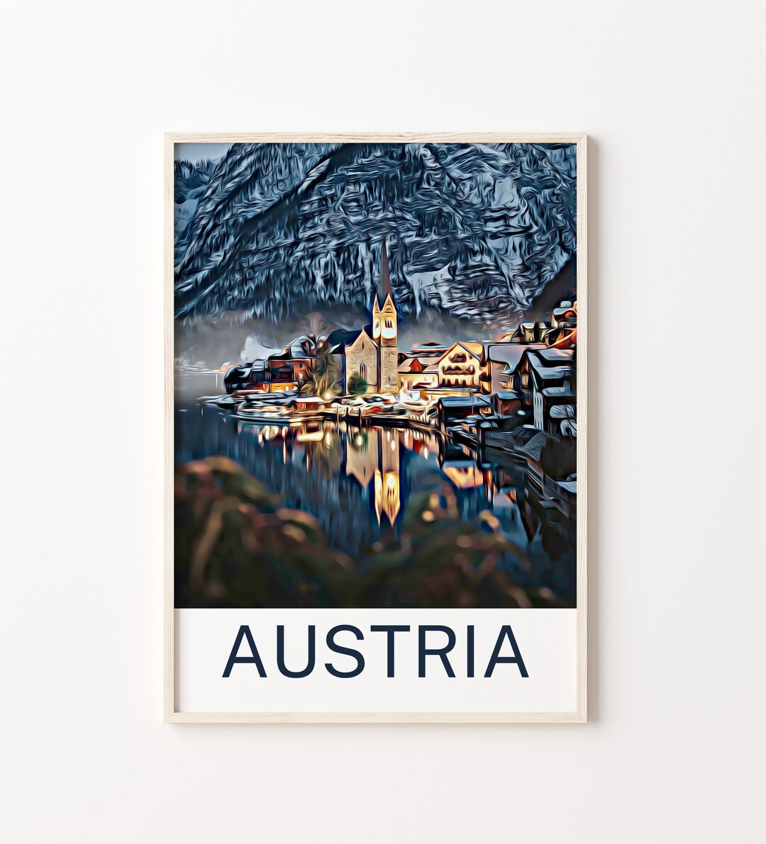 Austria Travel Print, Austria Wall Art, Austria Poster, Austria Art ...