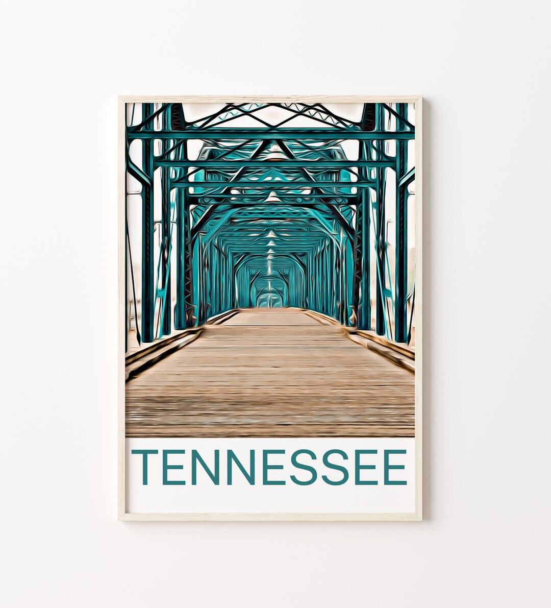 Tennessee, Chattanooga Print, Tennessee Wall Art, Tennessee Poster ...