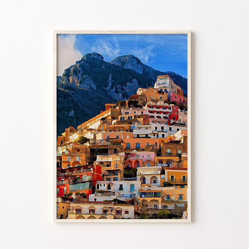 Positano Print - Etsy