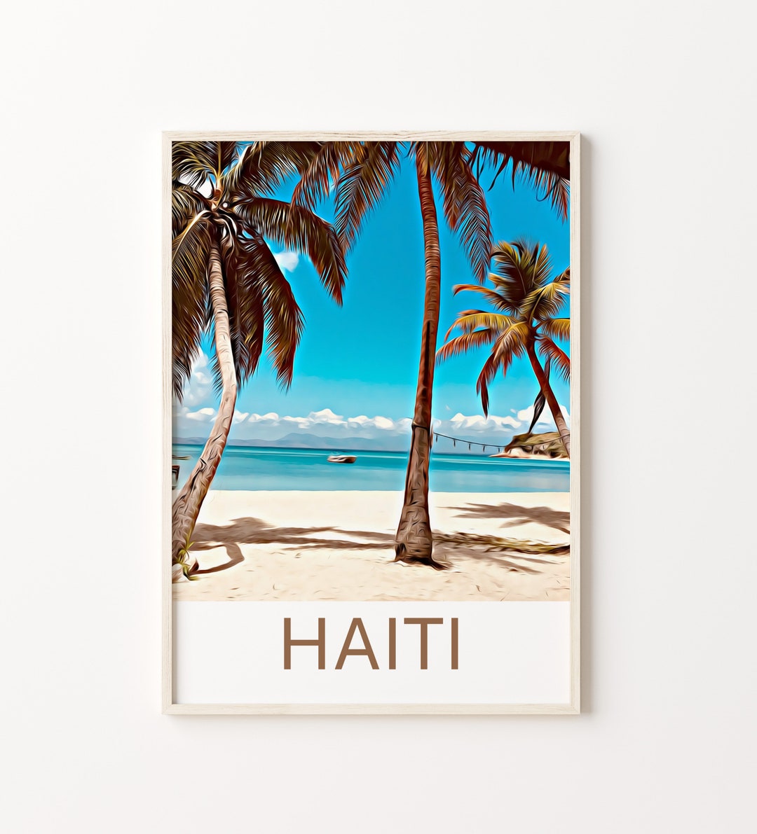 Haiti Travel Print, Haiti Wall Art, Haiti Art, Haiti Artwork, Haiti Art ...