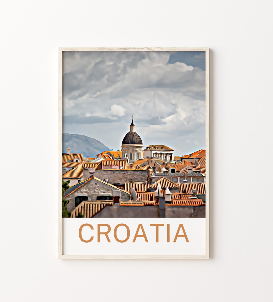 Croatia, Croatia Print, Croatia Wall Art, Croatia Poster, Croatia Wall ...