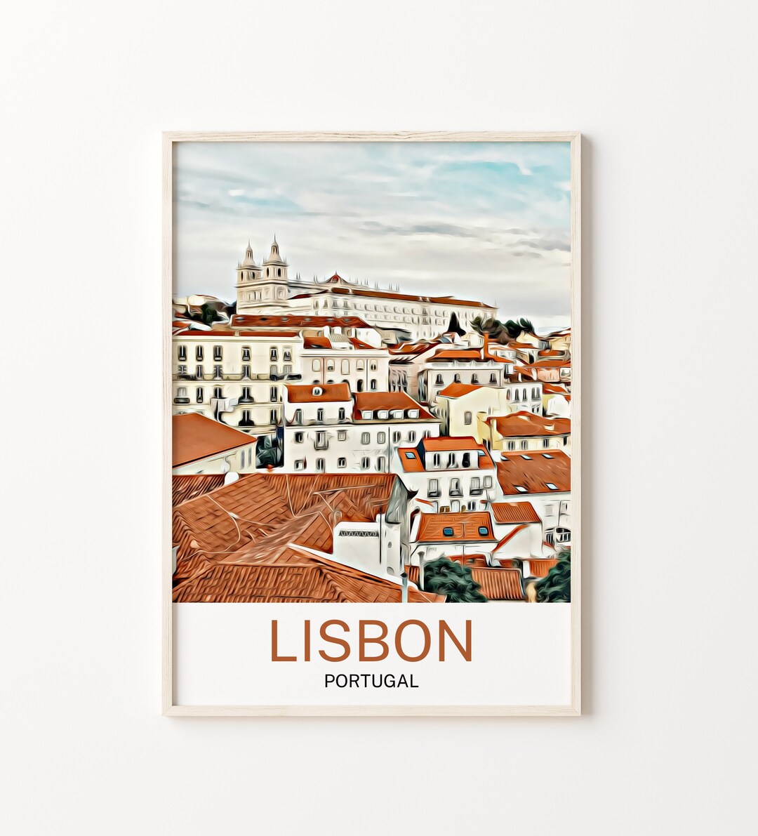 Lisbon Travel Print, Lisbon Wall Art, Lisbon Poster, Lisbon Art Print ...