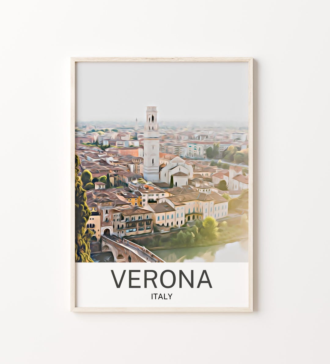 Verona Print, Verona Wall Art Print, Verona Poster, Verona Wall Decor ...