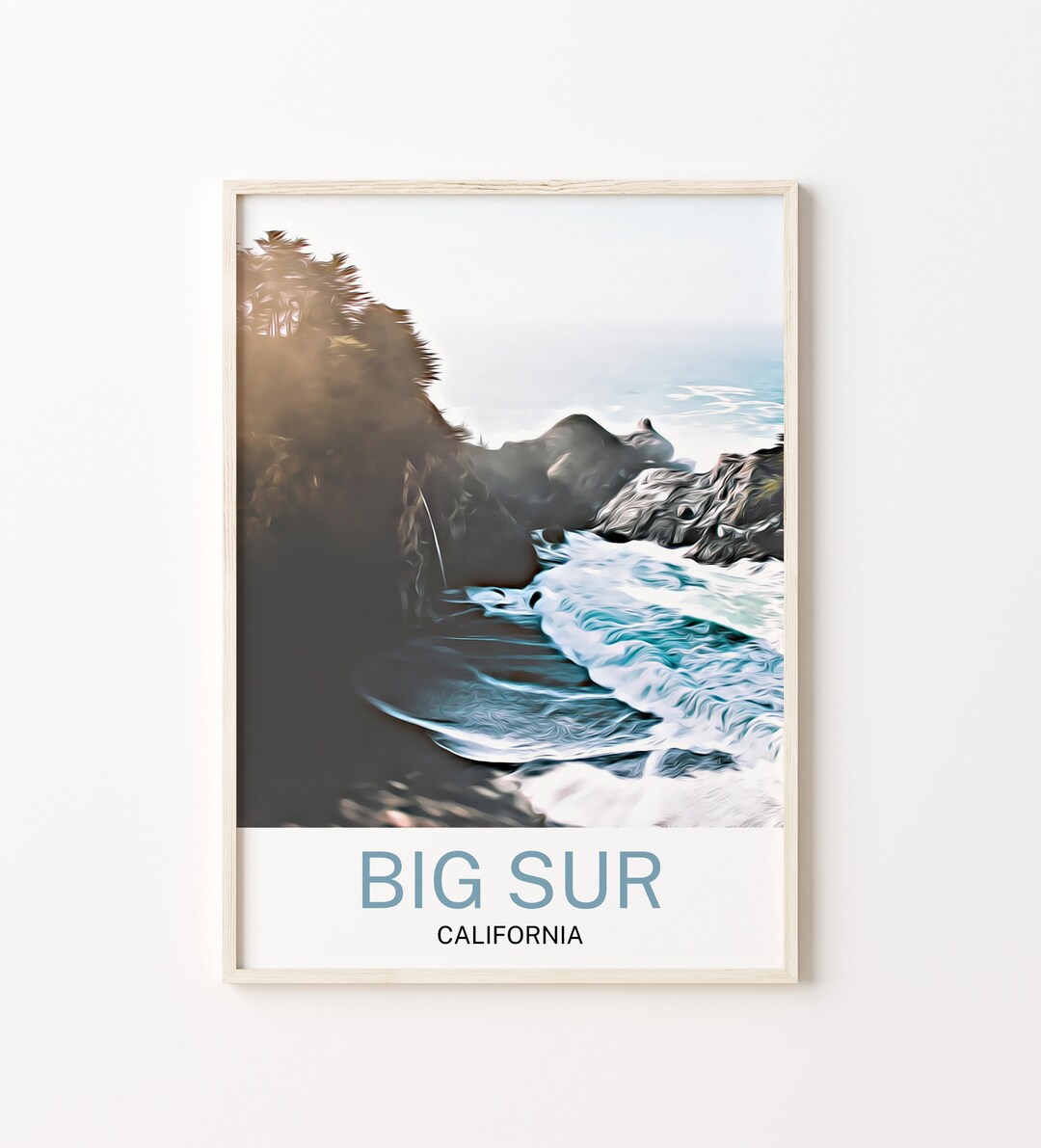 Big Sur Print, Big Sur Art, Big Sur Wall Art, Big Sur Art Print, Big ...