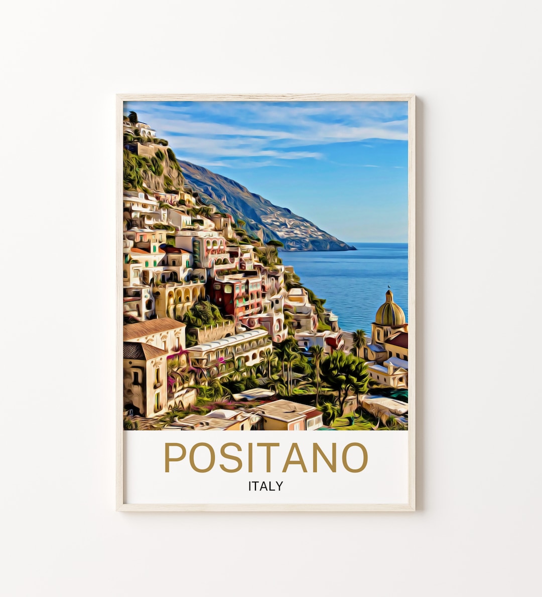Positano, Positano Print, Positano Wall Art, Positano Poster, Positano ...
