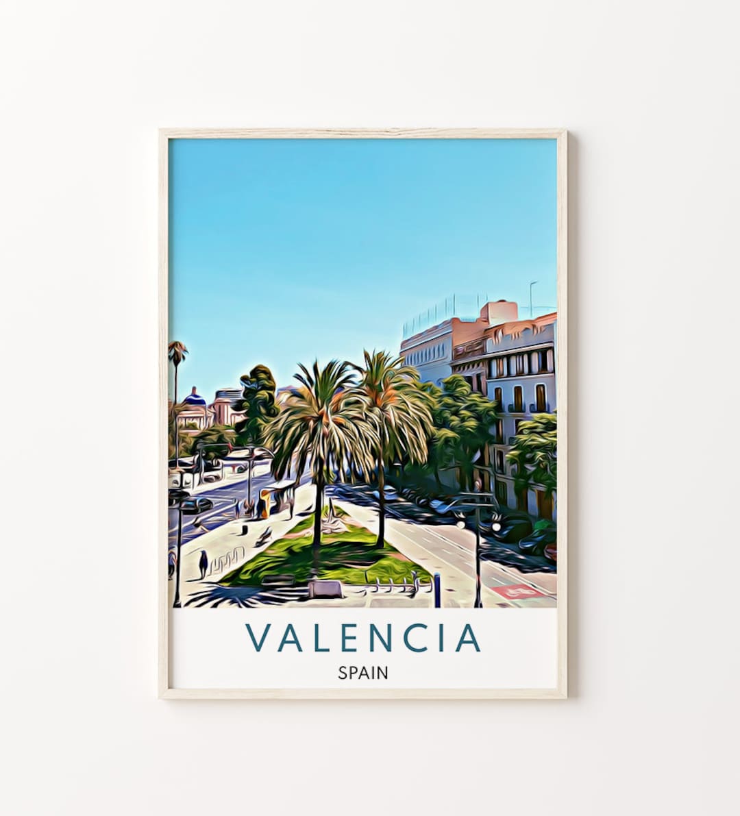 Valencia Art, Valencia Print, Spain Print, Valencia Wall Art, Spain Art ...