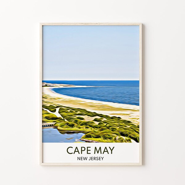 Cape May Poster - Etsy