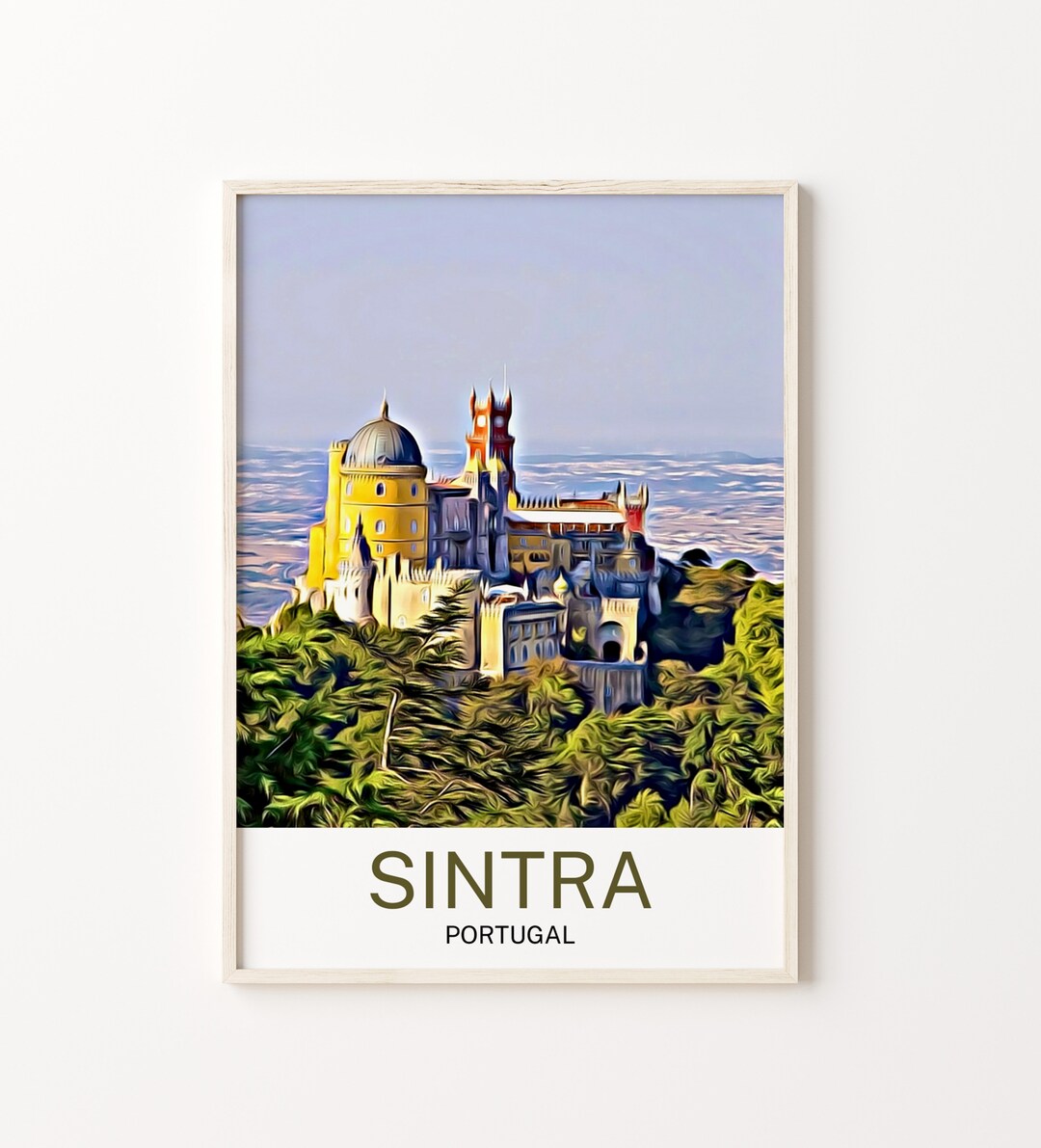 Sintra Print, Sintra Art, Sintra Wall Art, Sintra Art Print, Sintra ...