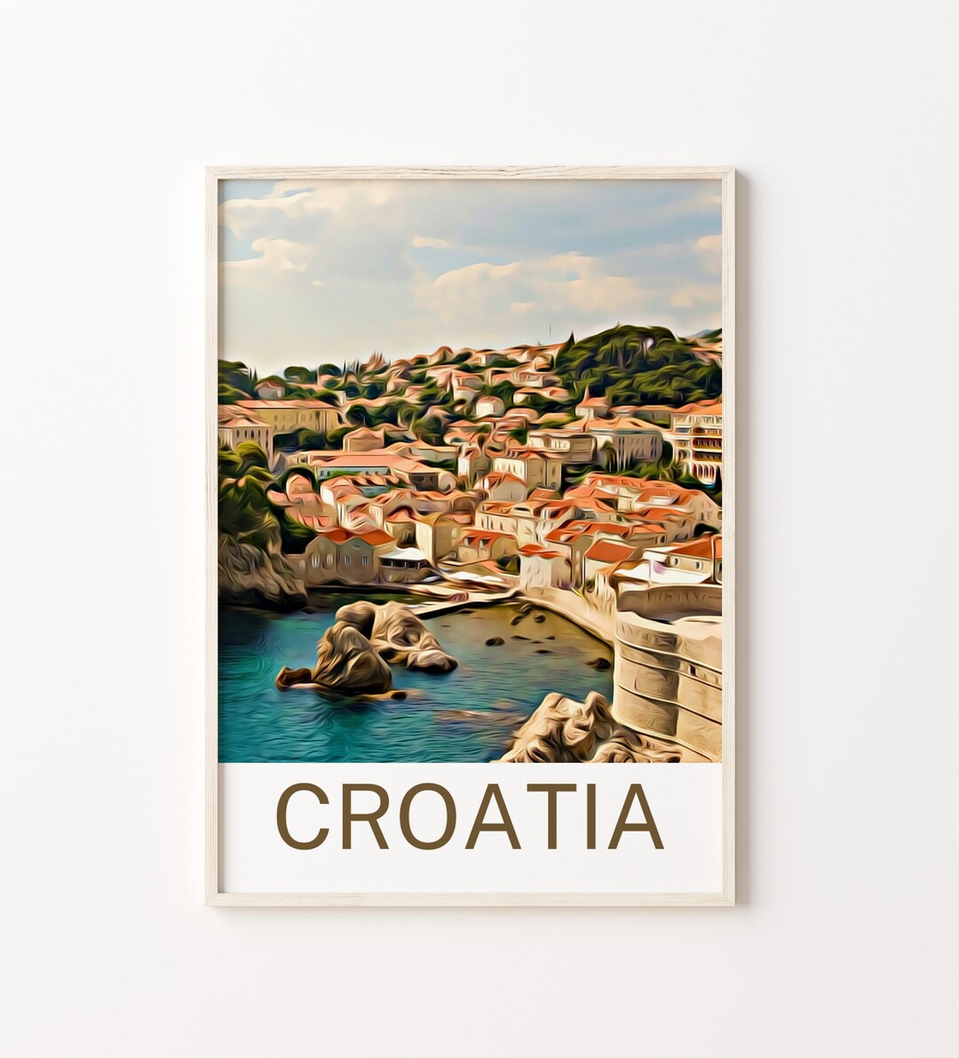 Croatia, Croatia Print, Croatia Wall Art, Croatia Poster, Croatia Wall ...