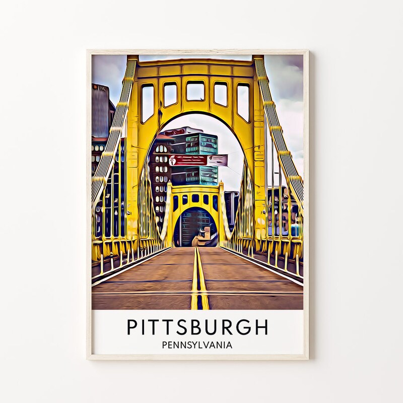 Pittsburgh Art - Etsy