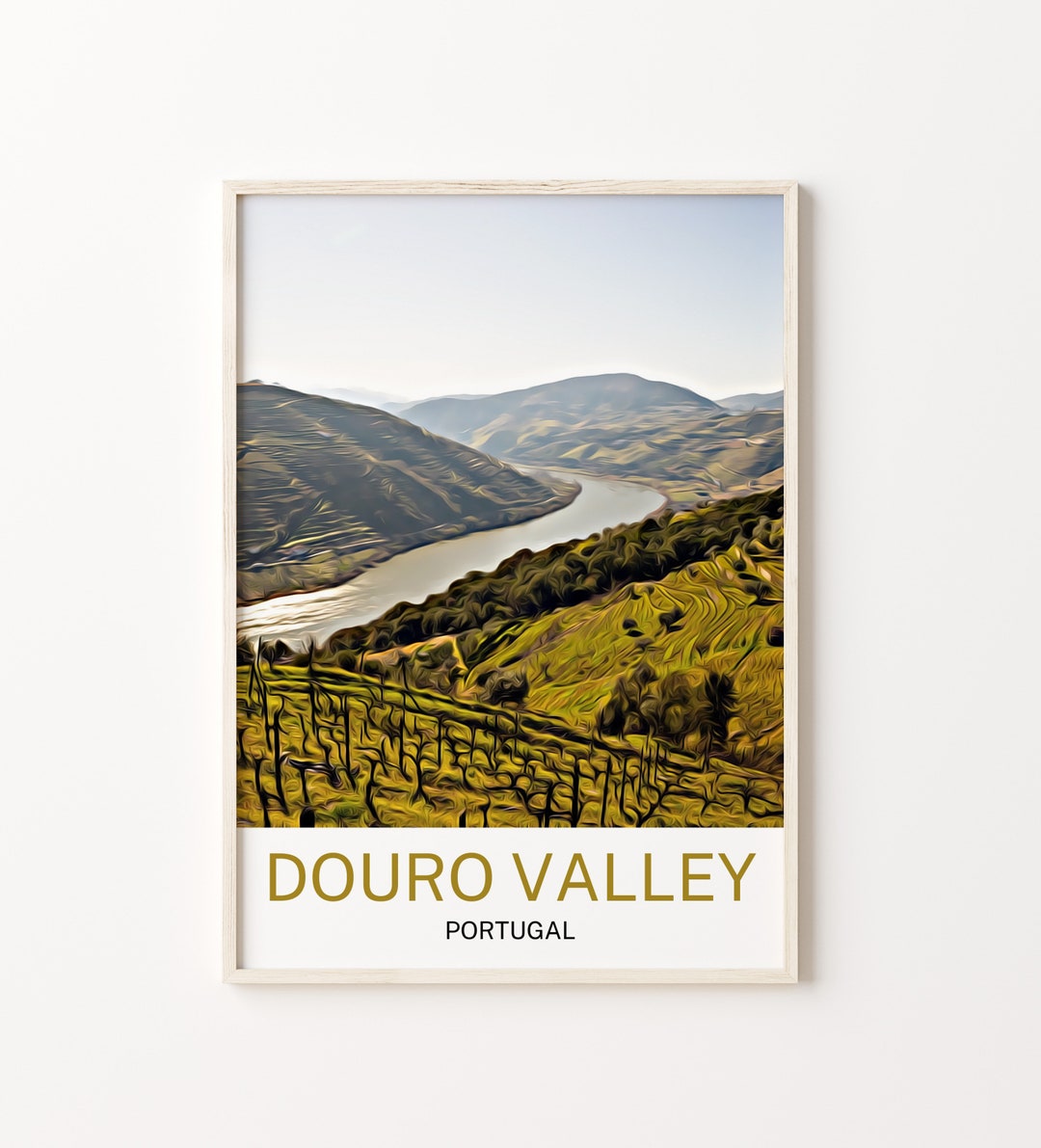 Douro Valley Print, Douro Valley Art, Douro Valley Wall Art, Douro ...