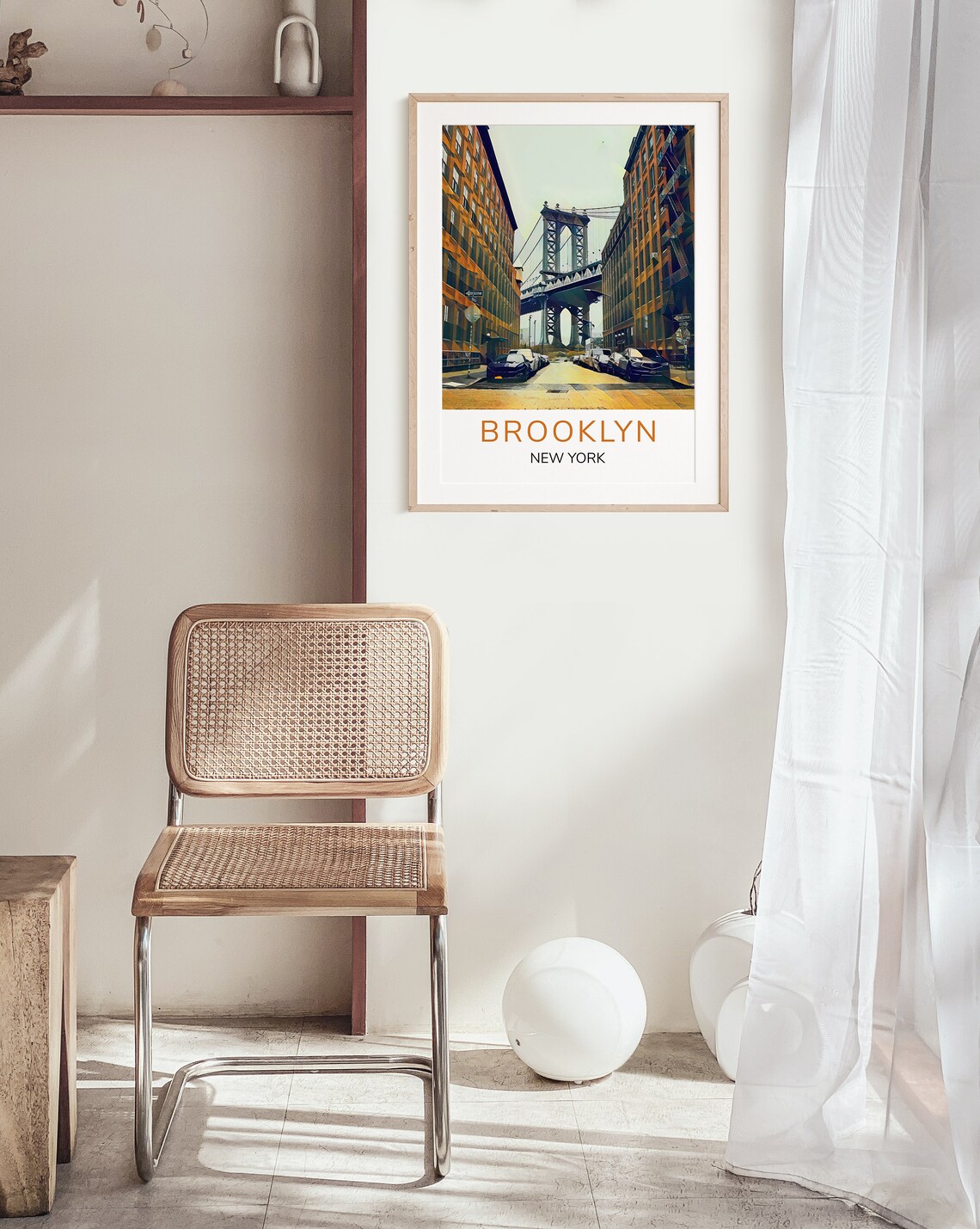Brooklyn Wall Art Brooklyn Print Brooklyn Wall Decor | Etsy