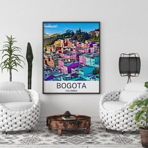 Bogota, Bogota Print, Bogota Wall Art, Bogota Poster, Bogota Wall Decor ...