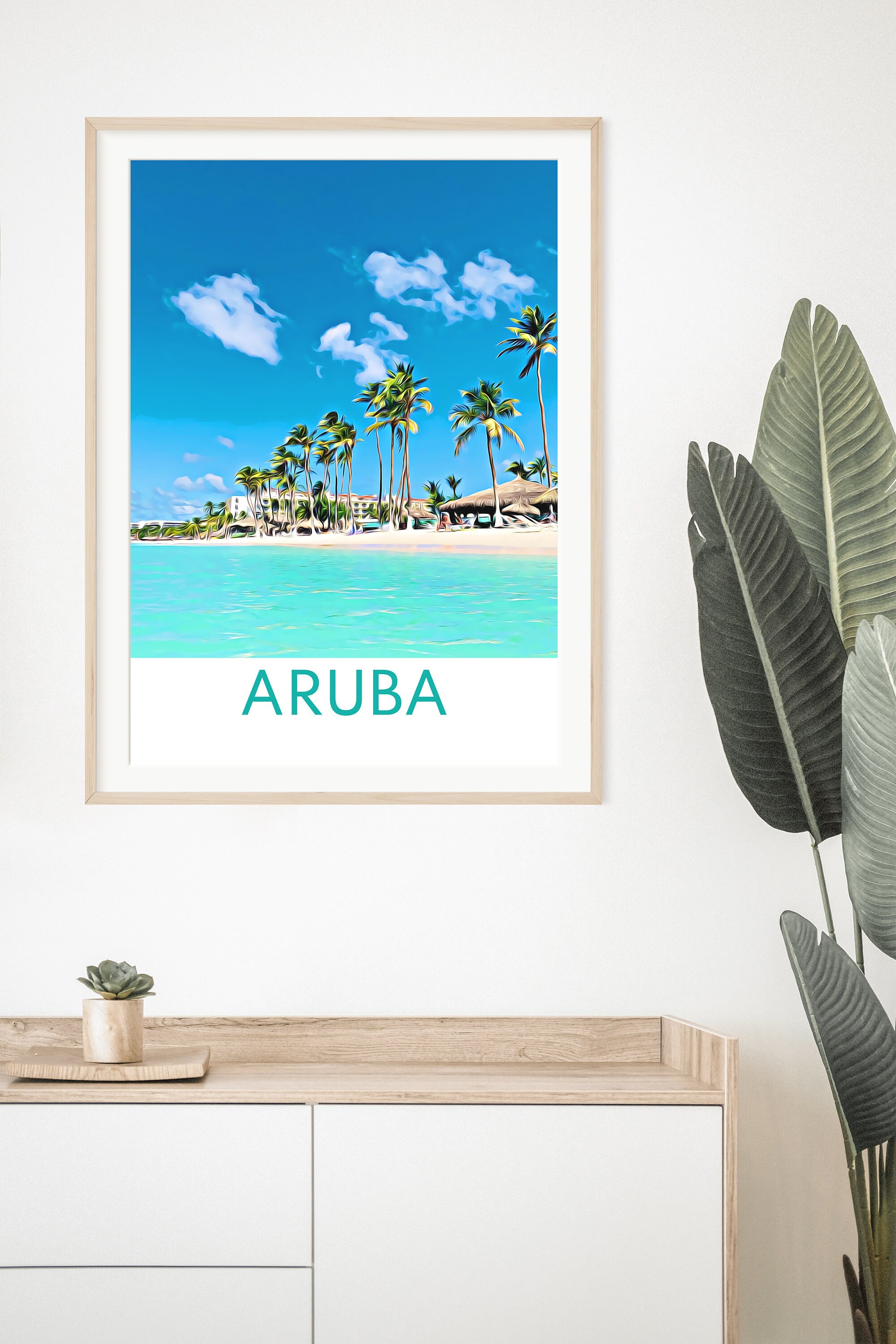 Aruba Print Aruba Art Aruba Travel Print Aruba Wall Art | Etsy