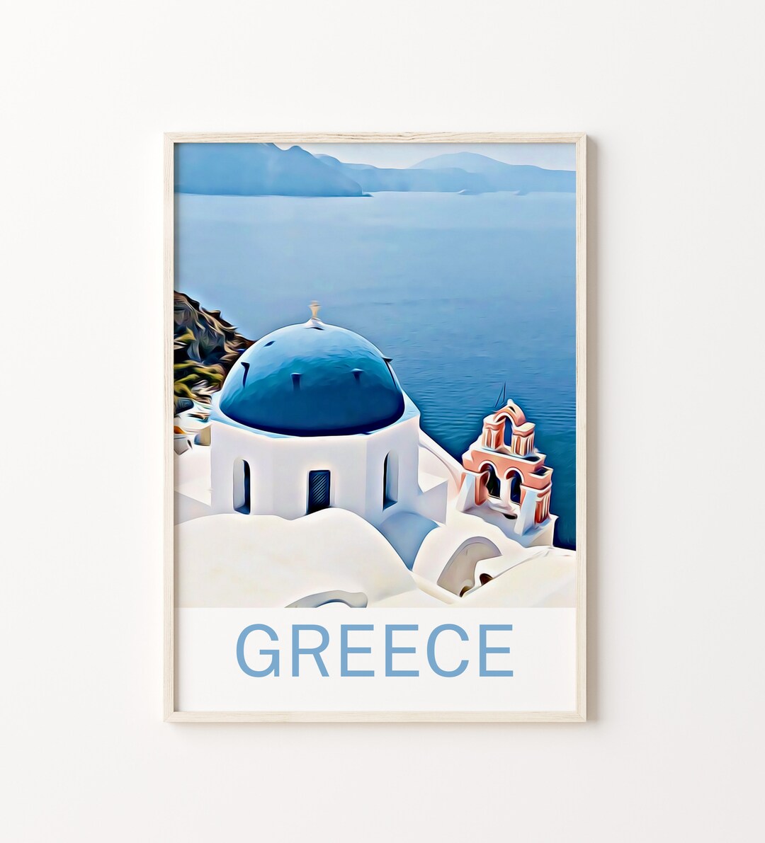 Greece Print, Greece Art, Greece Wall Art, Greece Art Print, Greece ...