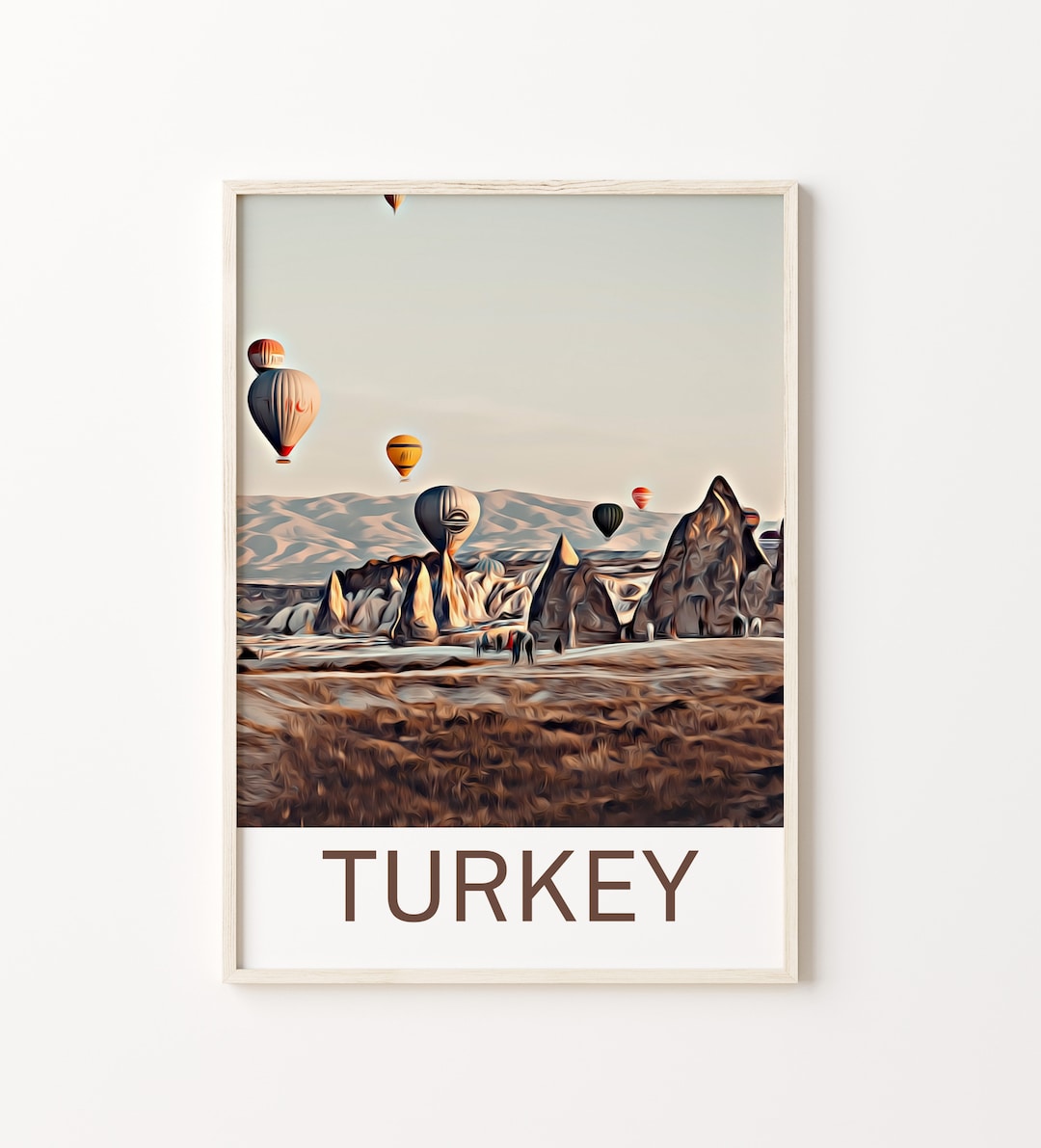 Turkey Print, Turkey Art, Cappadocia Print, Turkey Wall Art, Turkey Art ...