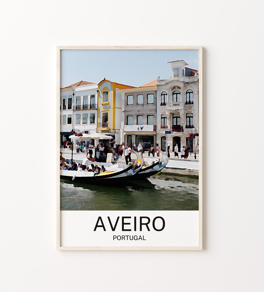 Aveiro Travel Print, Aveiro Wall Art, Aveiro Poster, Aveiro Art Print, Aveiro Wall Decor, Aveiro ...