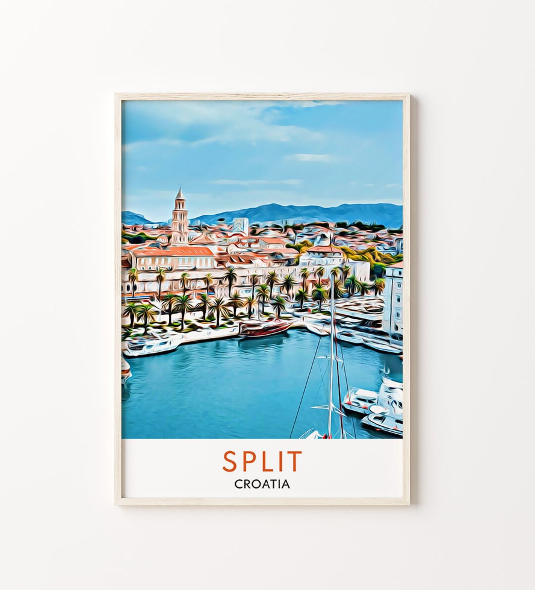 Split, Croatia, Split Art, Croatia Art, Split Print, Split Wall Art ...