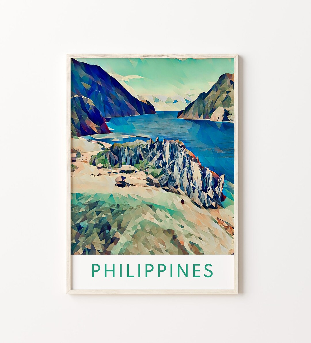 Philippines Print, Philippines Wall Art, Philippines Art, Philippines ...