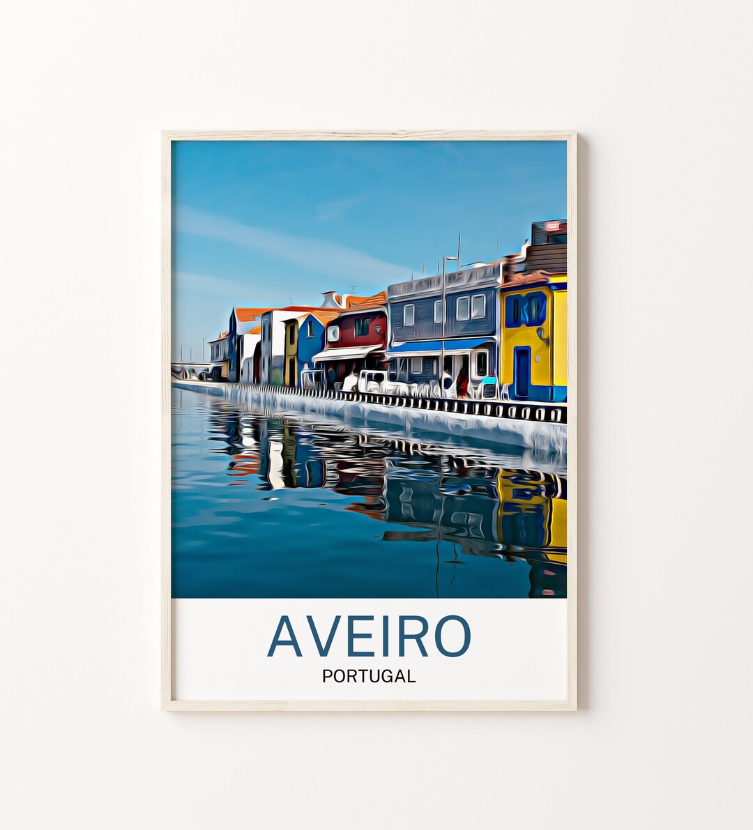Aveiro, Aveiro Print, Aveiro Wall Art, Aveiro Poster, Aveiro Wall Decor, Portugal Art, Aveiro ...