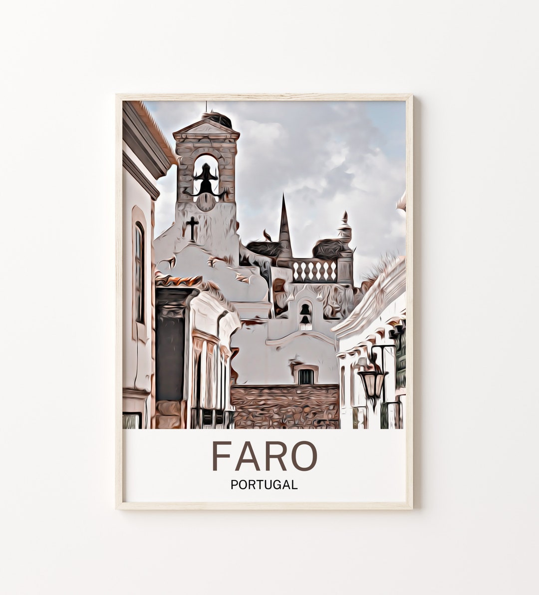 Faro Print, Faro Art, Portugal Print, Portugal Art, Faro Wall Art, Faro ...
