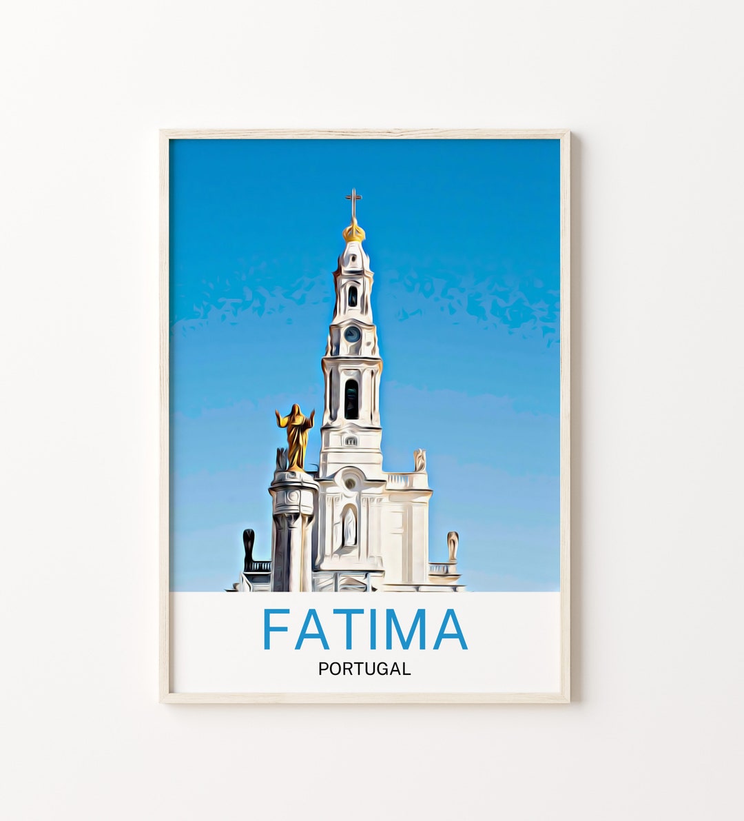 Fatima Travel Print, Fatima Wall Art, Fatima Art, Fatima Artwork ...