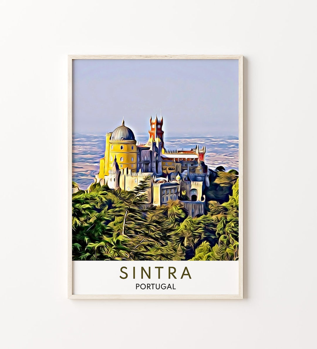 Sintra Art, Sintra Print, Portugal Wall Art, Sintra, Sintra Wall Art ...