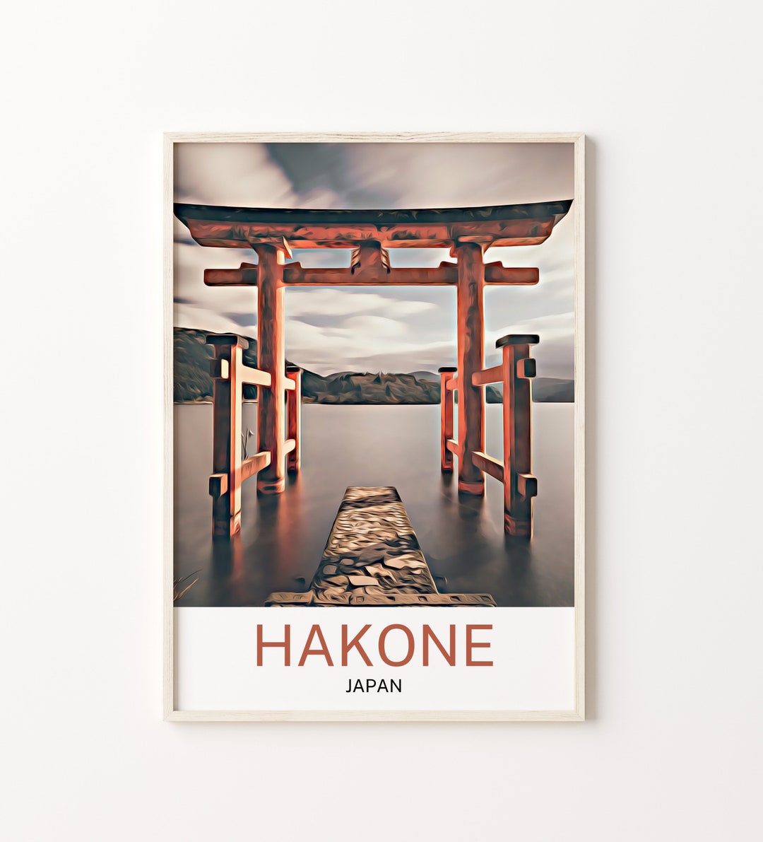 Hakone, Hakone Print, Hakone Wall Art, Hakone Poster, Hakone Wall Decor ...