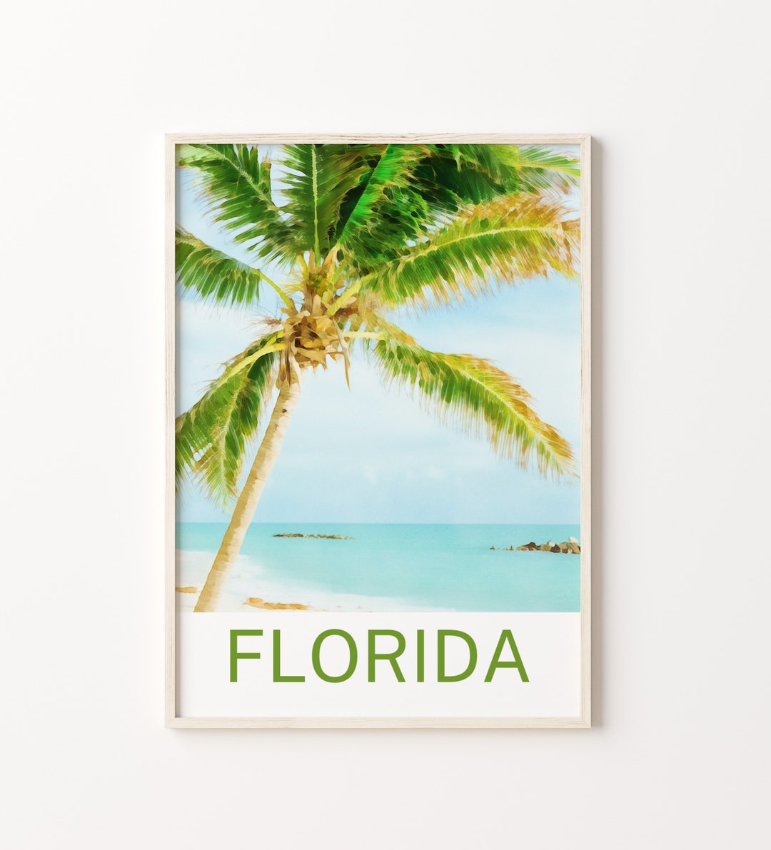 Florida Print, Florida Art, Florida Wall Art, Florida Art Print ...