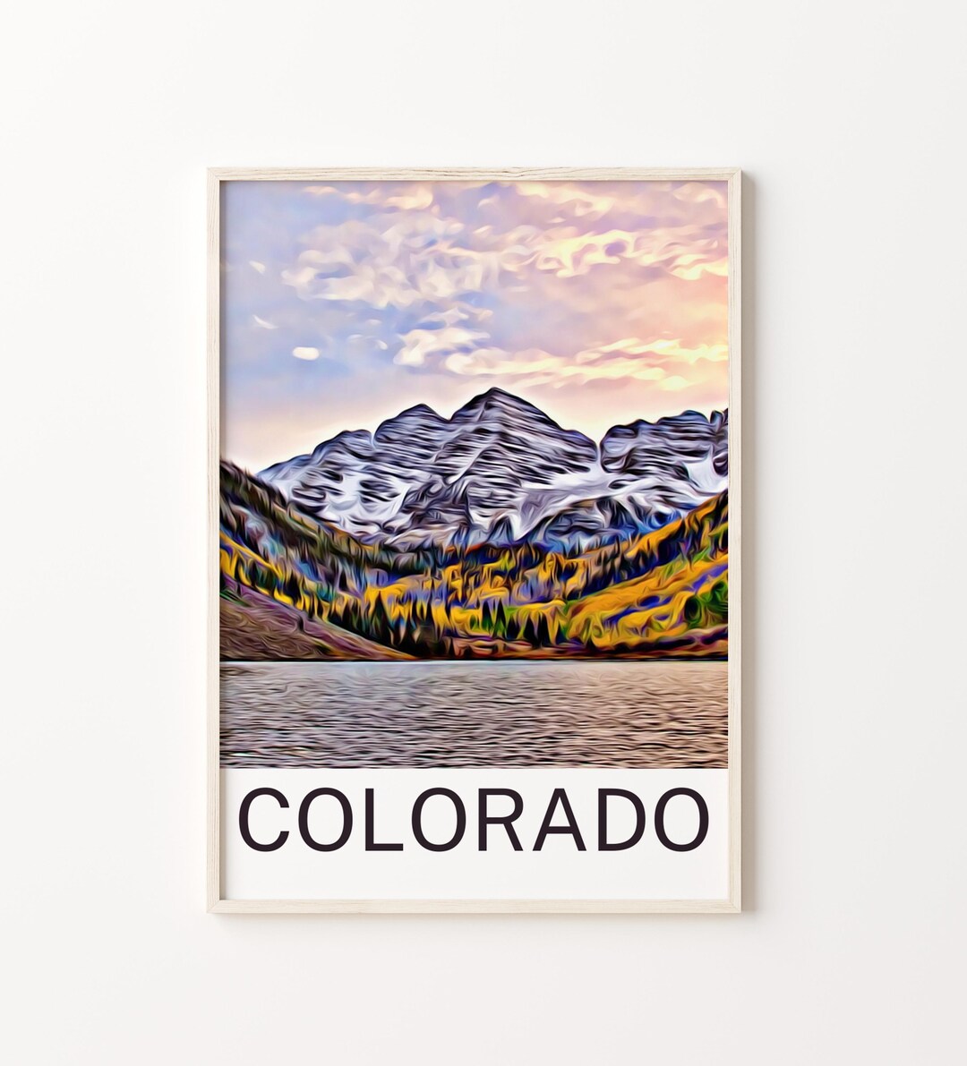 Colorado Art Print, Colorado Travel Print, Colorado Art, Colorado Print ...