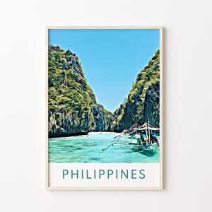 Philippines Print, Philippines Art Print, Philippines Wall Decor ...