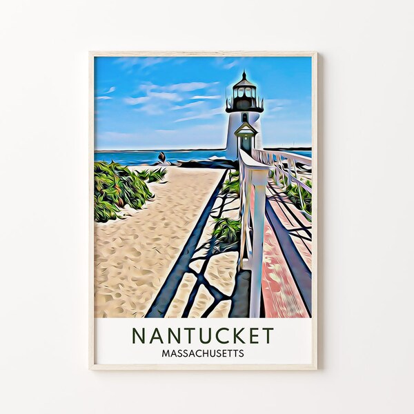 Nantucket Poster - Etsy