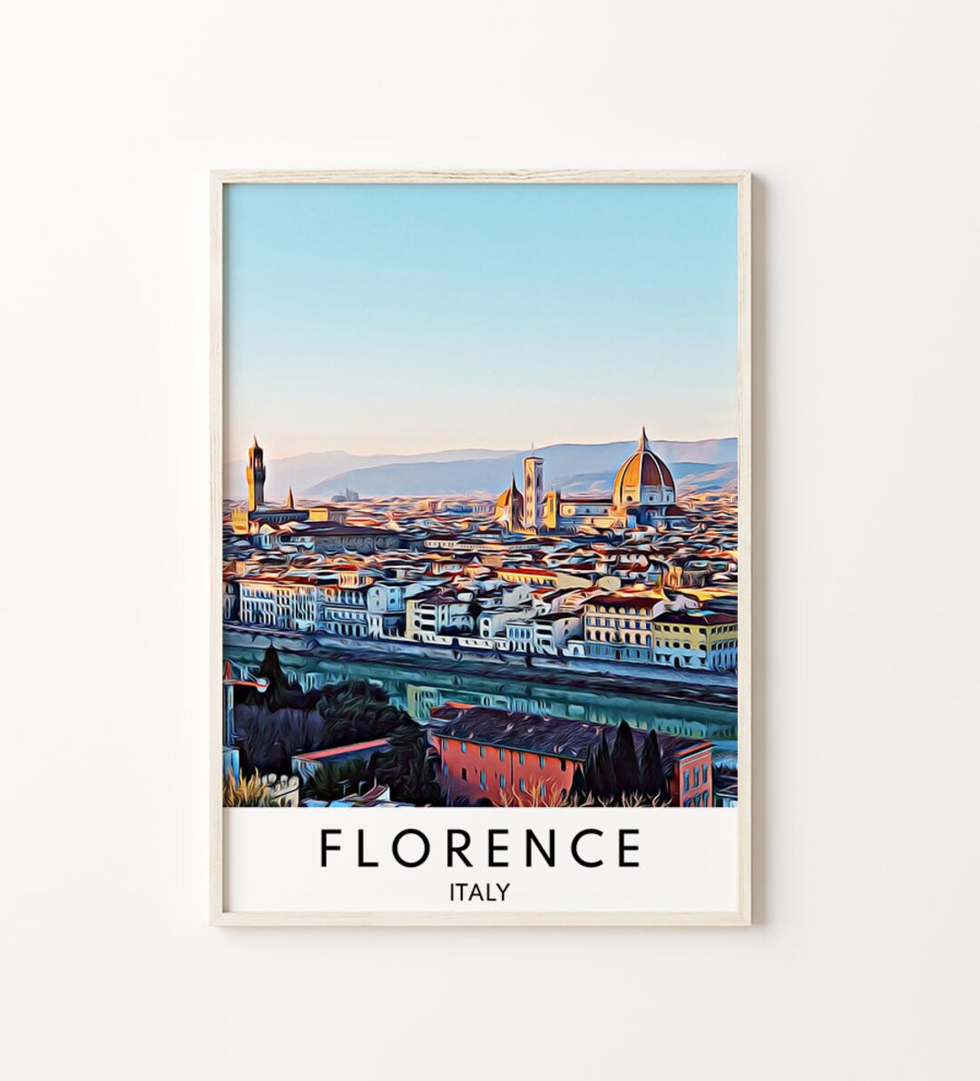 Florence Print Florence Poster France Wall Art France - Etsy