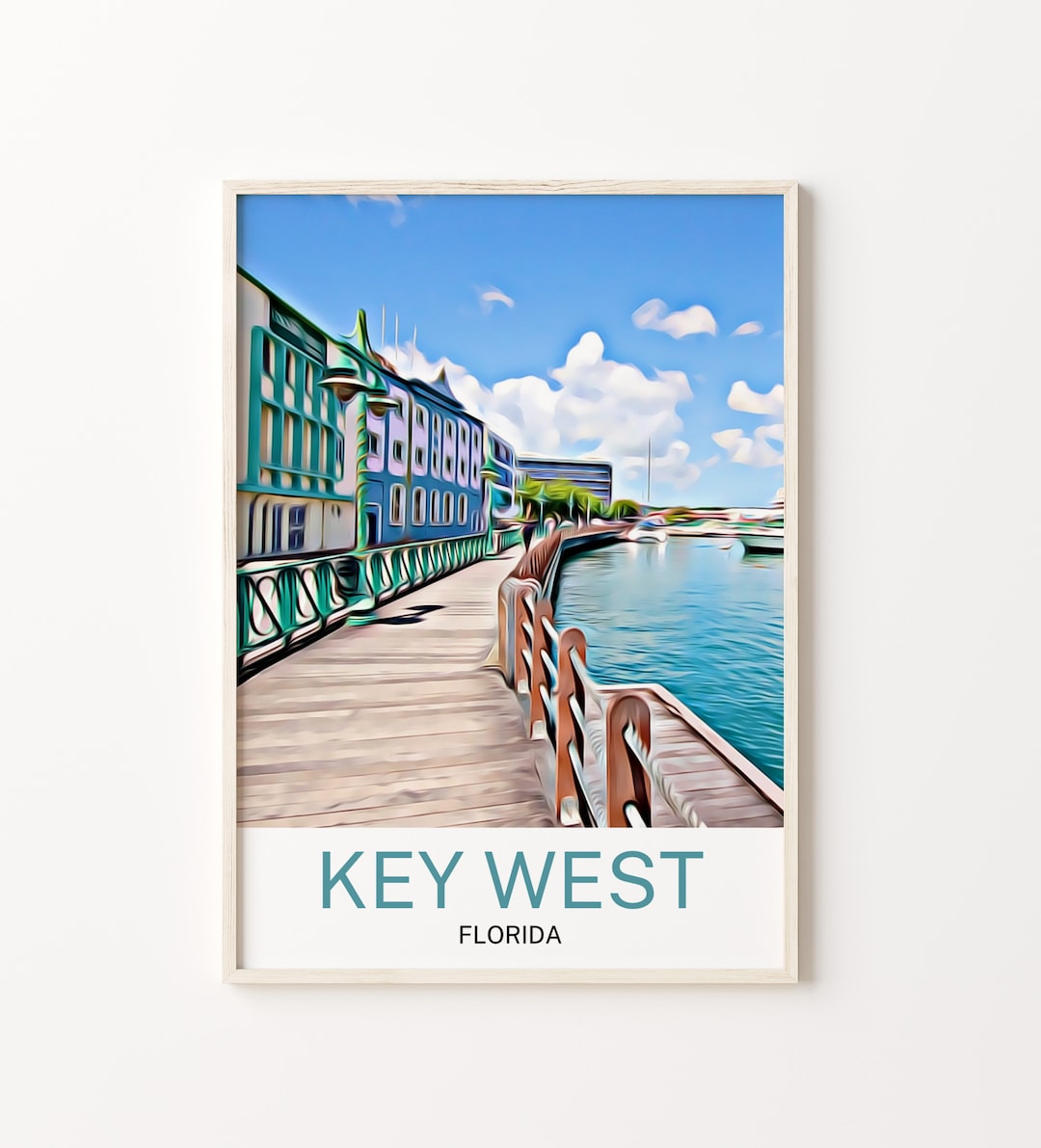 Key West, Key West Print, Key West Wall Art, Key West Poster, Key West ...