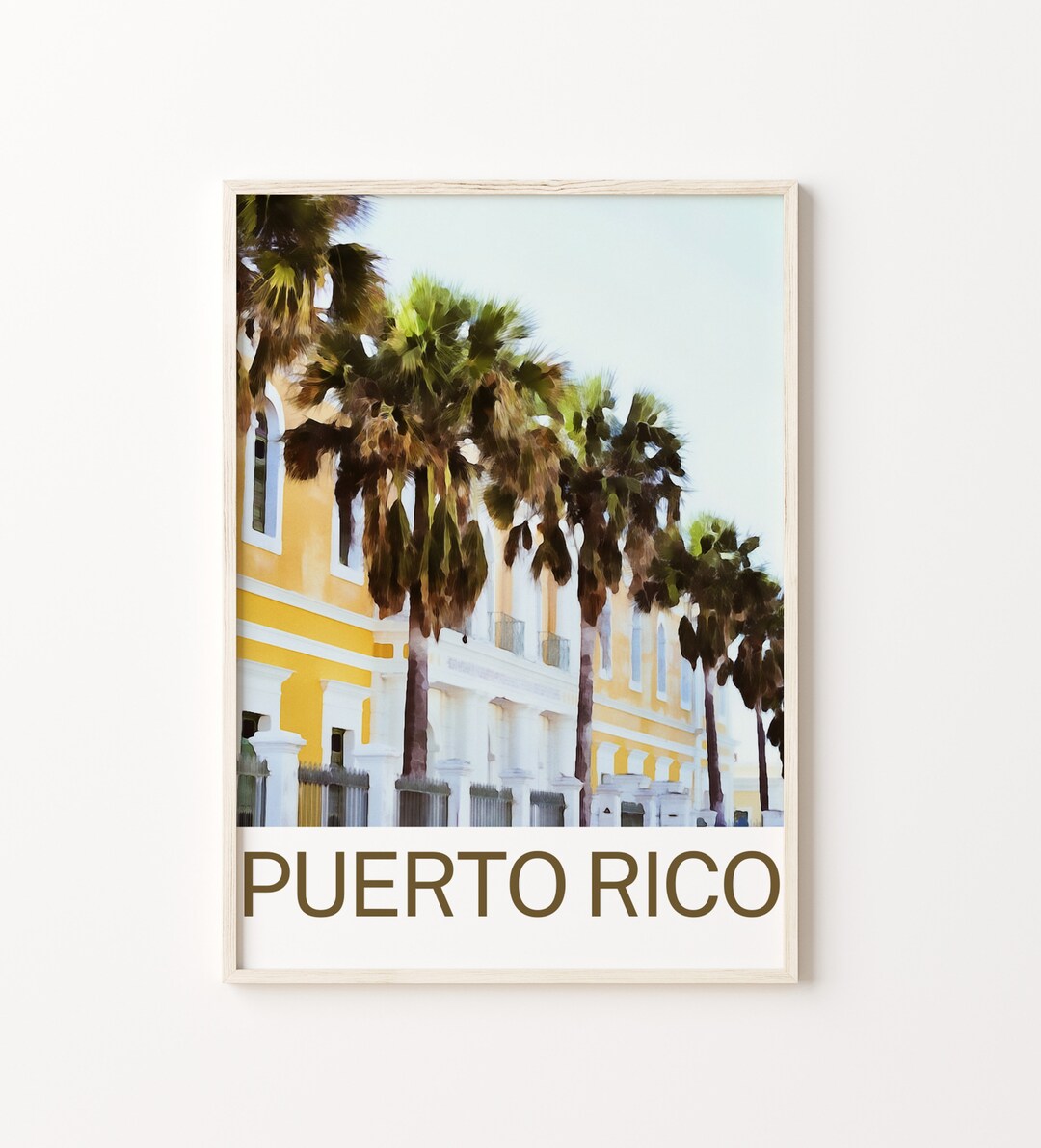 Puerto Rico, Puerto Rico Print, Puerto Rico Wall Art, Puerto Rico ...