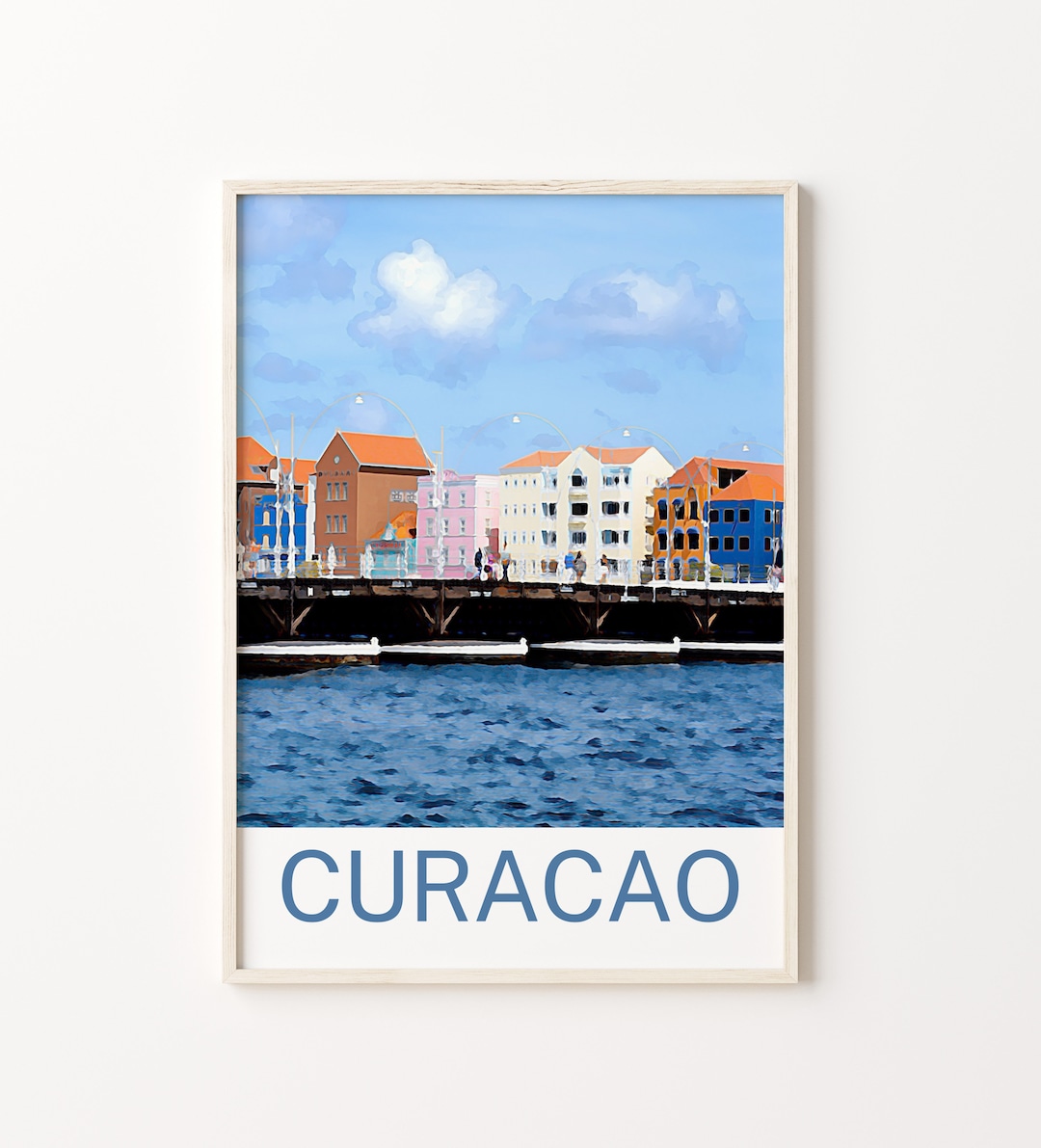 Curacao Print, Curacao Art, Curacao Wall Art, Curacao Art Print ...