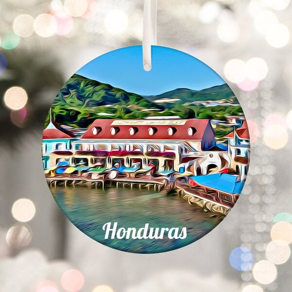Roatan Honduras Christmas Ornament - Etsy