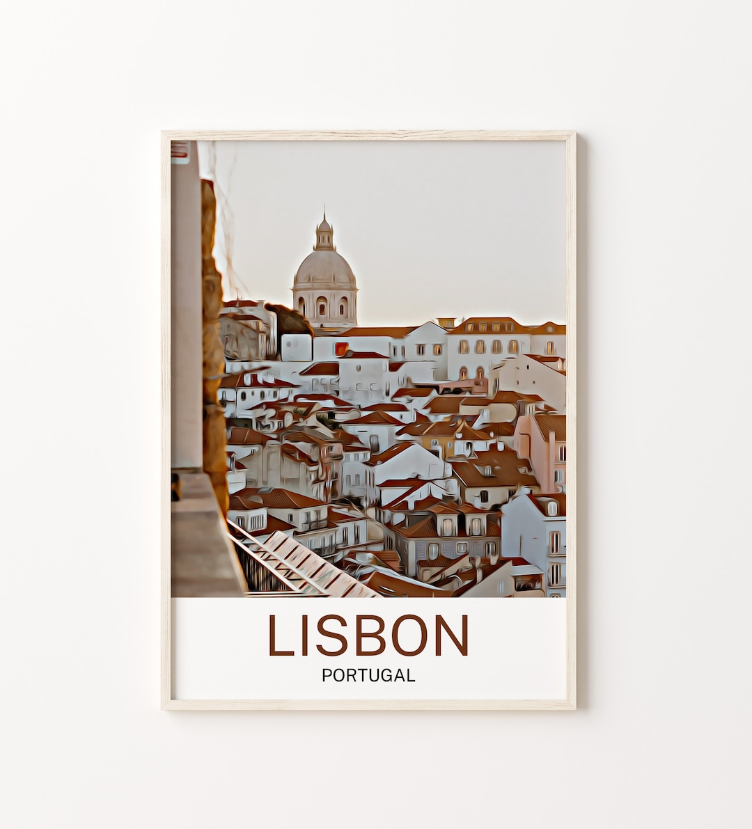 Lisbon Print, Lisbon Art, Lisbon Wall Art, Portugal Art Print, Lisbon Artwork, Lisbon Poster ...