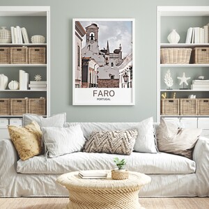 Faro Print, Faro Art, Portugal Print, Portugal Art, Faro Wall Art, Faro ...