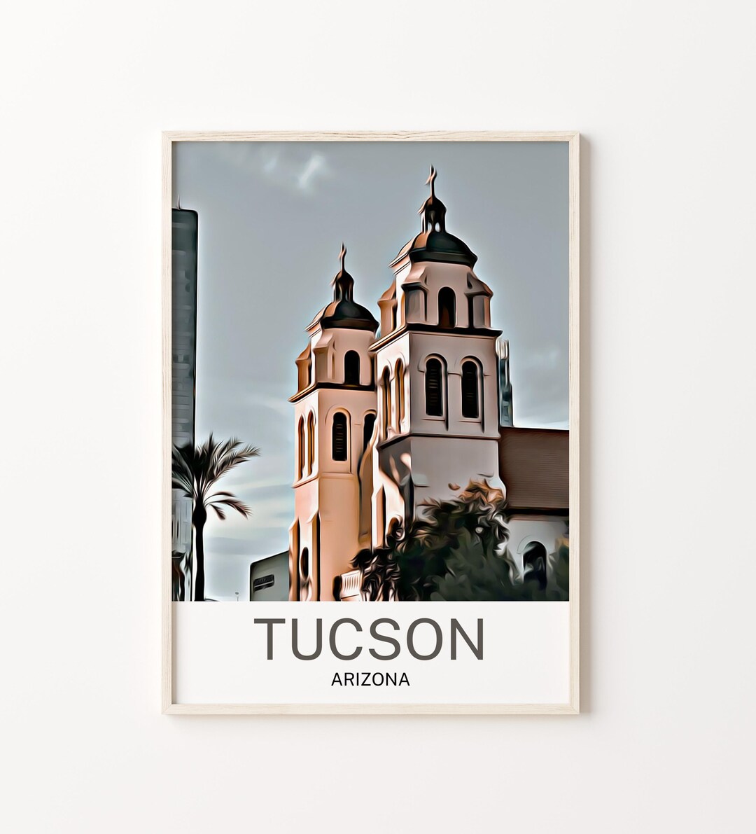 Tucson Print, Tucson Wall Art Print, Tucson Poster, Tucson Wall Decor ...