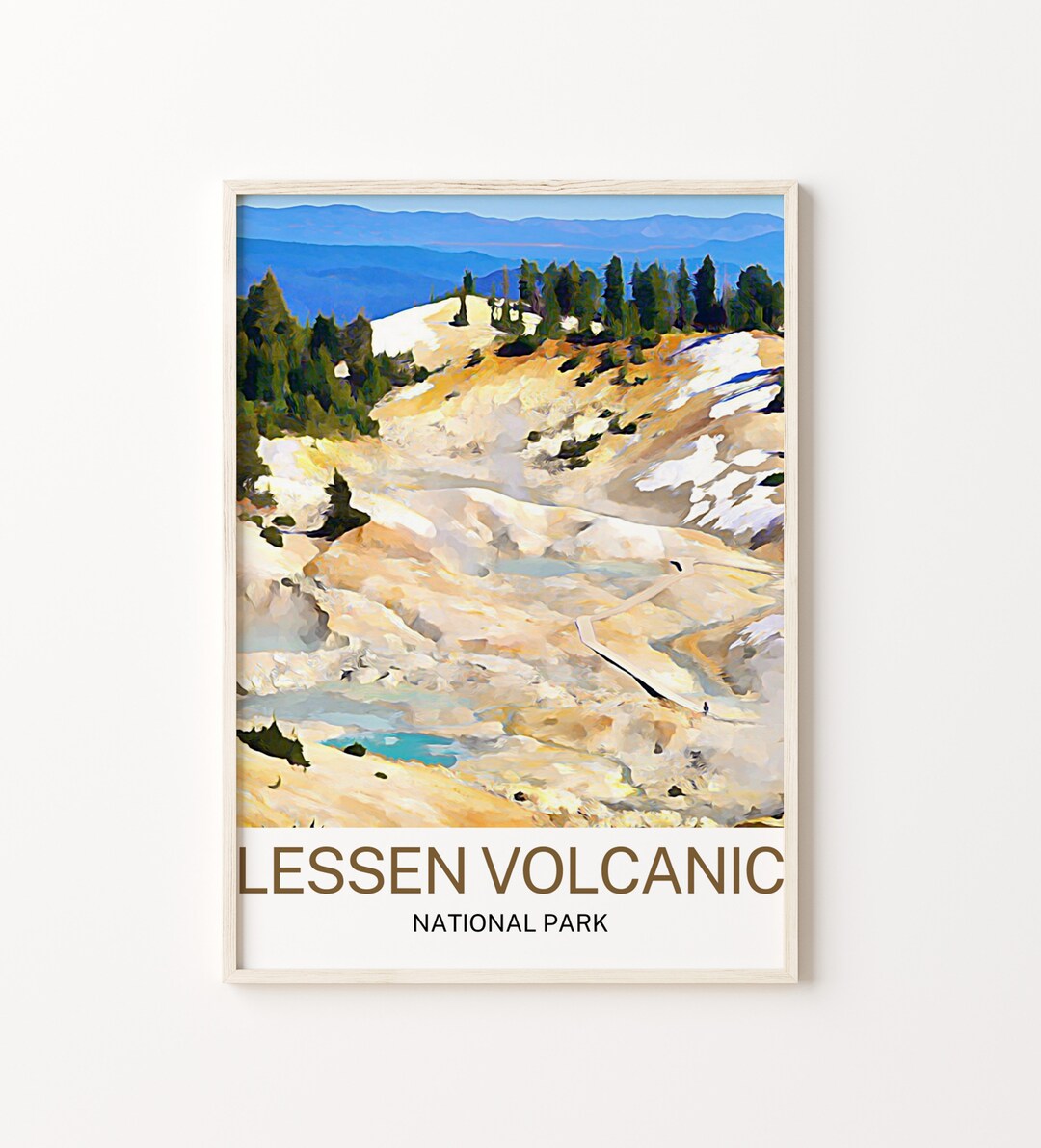 Lessen Volcanic Print, Lessen Volcanic Art, Lessen Volcanic Wall Art ...
