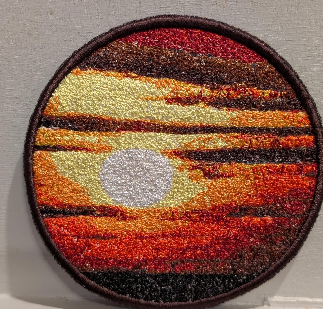 Embroidered Sunset Coasters. Set of 4. Digital File ONLY. in the Hoop ...