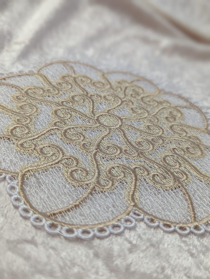 FSL Doily Embroidery Design. Digital Design ONLY. - Etsy