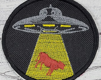 Disco UFO Patch - Etsy