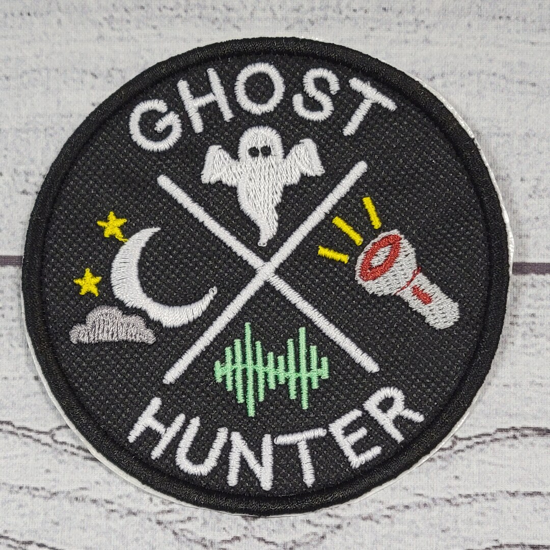 Ghost Hunter Patch - Etsy