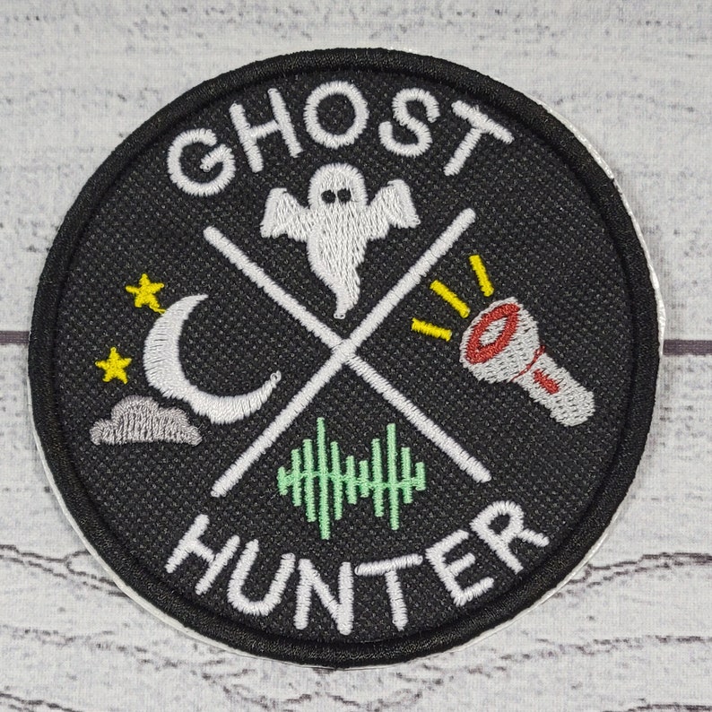 Ghost Hunter Patch - Etsy